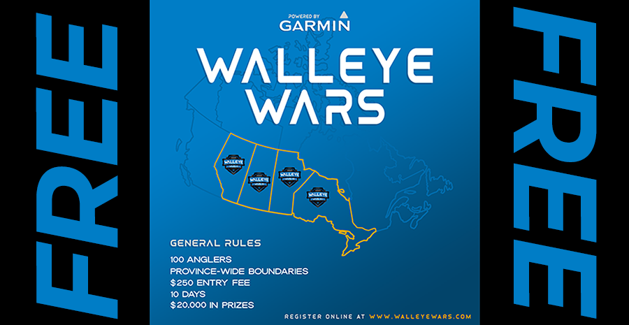 Win a FREE “Walleye Wars” entry!